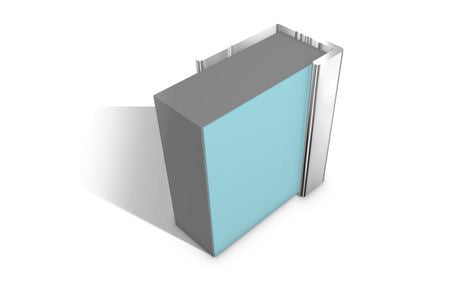 Multipanel CLASSIC Type C End Cap 2.45m Long - Bright Polished ...
